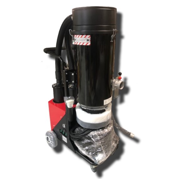 H32V - Redback H-Class 3-Motor Dust Extractor - BR Construction Supplies