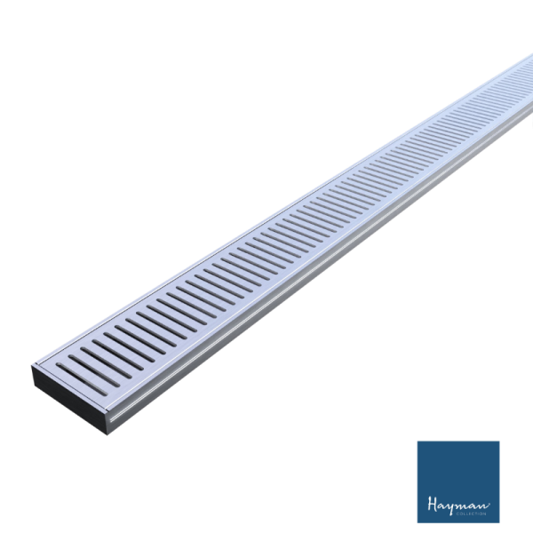 HAYMAN ALUMINIUM GRATE DRAIN - BR Construction Supplies